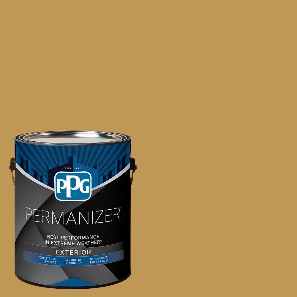 PERMANIZER 1 gal. PPG1106-6 Amaretto Sours Flat Exterior Paint PPG1106 ...