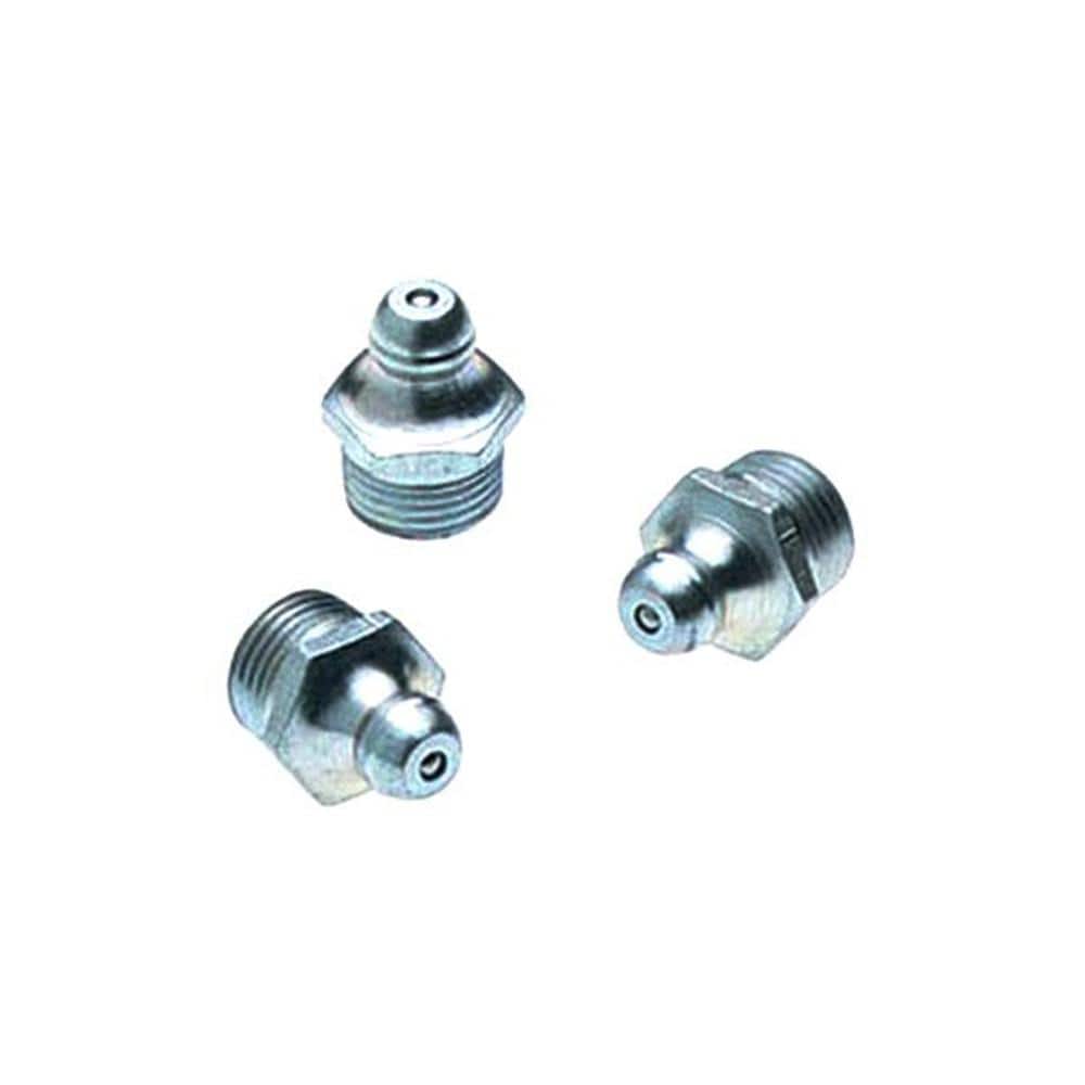 Lincoln Industrial 1/8 in. NPT Straight Pipe Thread Grease Fitting (10 ...