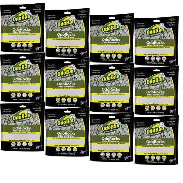 OdoBan 32 oz. OdoRocks Natural Volcanic Rock Odor Eliminator, Unscented ...