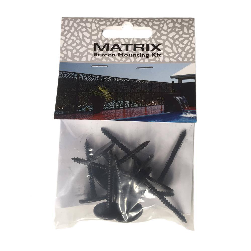 Matrix 10 Pack Mounting Screws B-SMK10-CH - The Home Depot