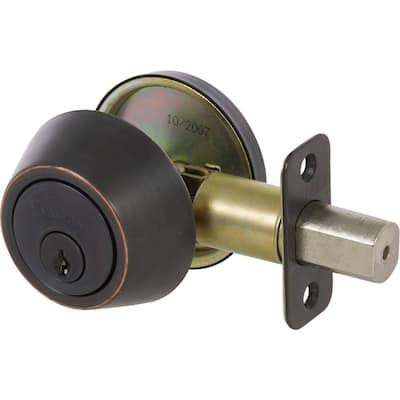 DELANEY HARDWARE Callan Silona Edged Oil Rubbed Bronze Hall/Closet Door ...