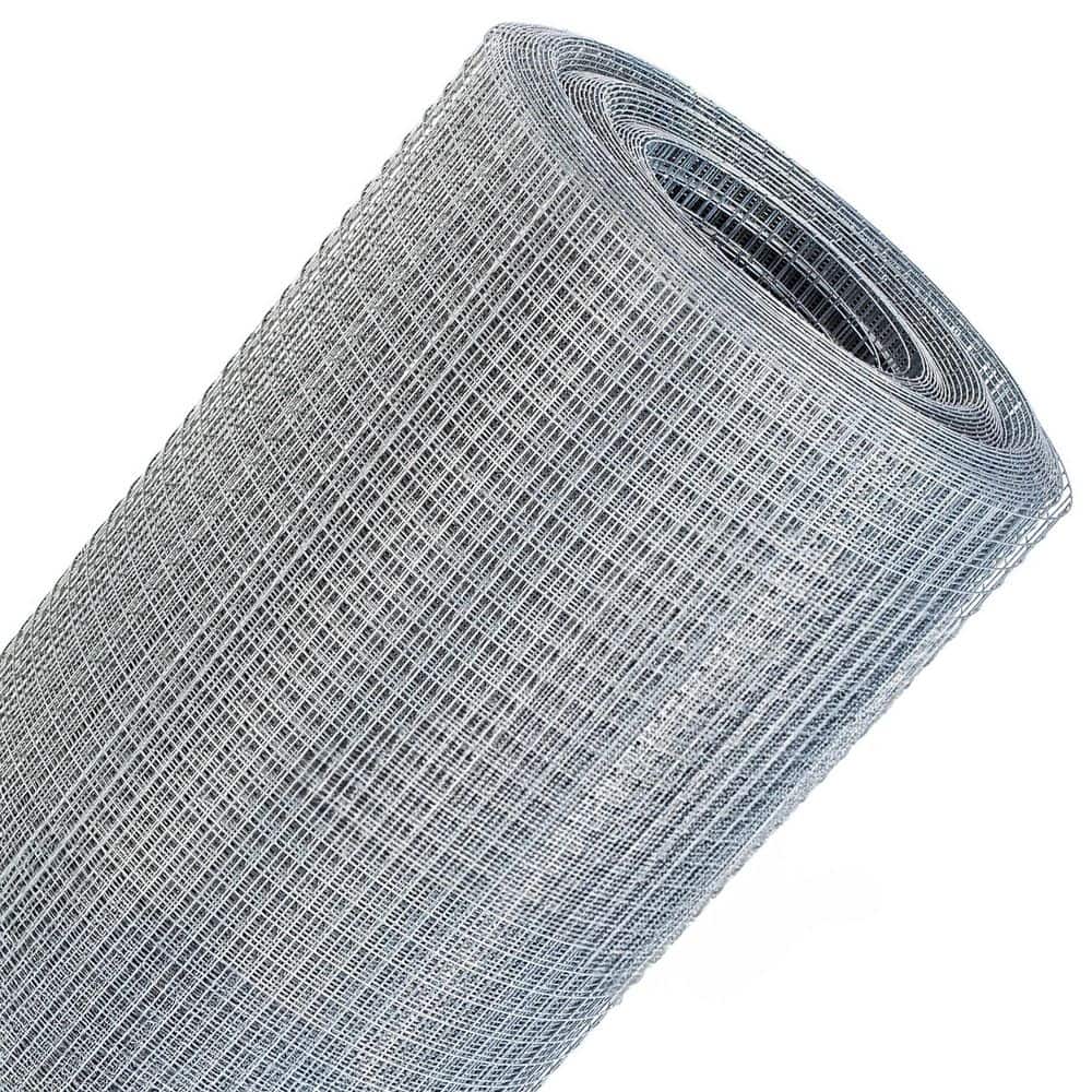 Silverpark 48 in. x 100 ft. 19-Gauge Reinforced Hot-Dip Galvanized ...