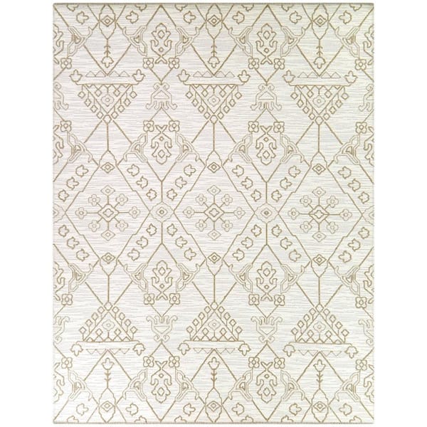 BALTA Palgrave Cream 5 ft. x 7 ft. Medallion Area Rug 3120649 - The ...