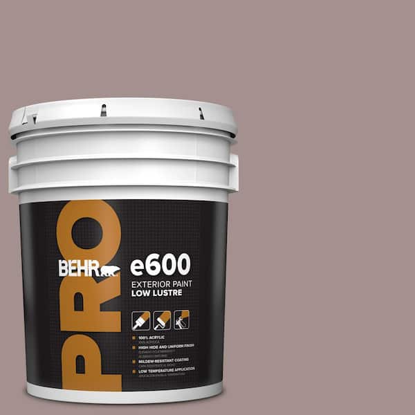BEHR PRO 5 gal. #MQ1-40 Tribeca Low Luster Exterior Paint PR62005 - The ...