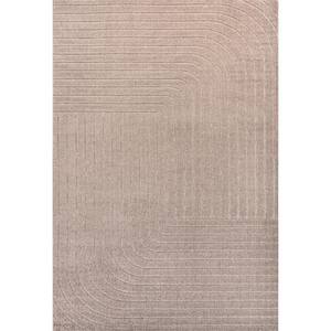 JONATHAN Y Odense High-Low Minimalist Angle Geometric Beige/Cream 8 ft ...