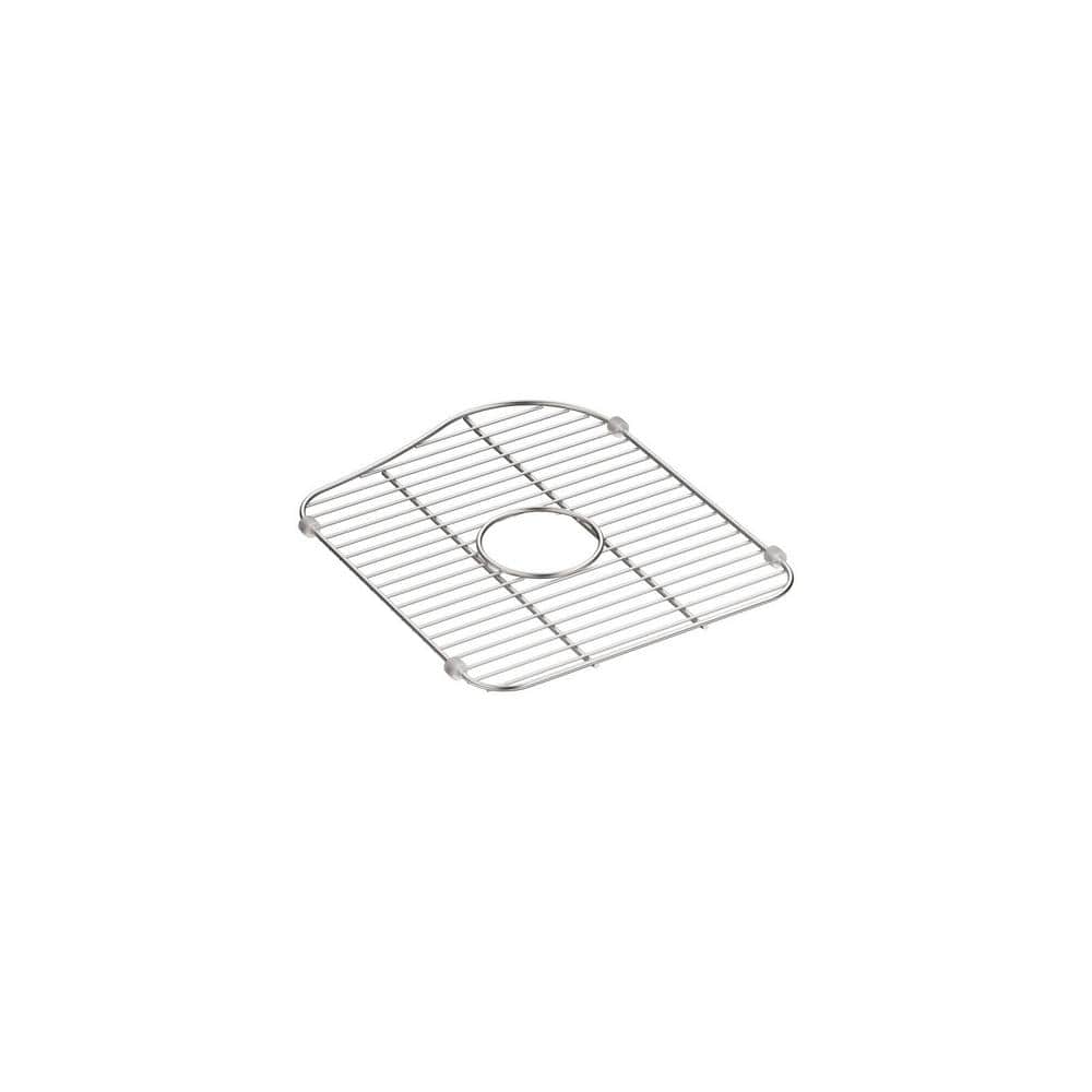 KOHLER Staccato Large Sink Rack for Right-Hand Bowl in Stainless Steel ...