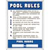 Poolmaster Residential or Commercial Swimming Pool Signs, Commercial ...