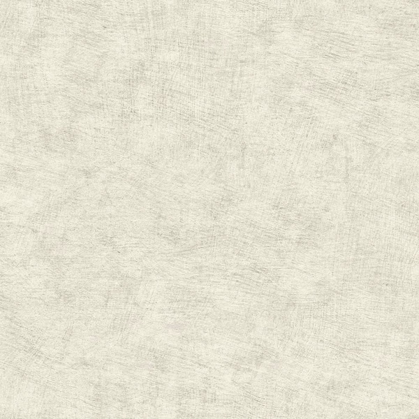 Veer Decor Pampas Plain Brushed Texture Winter White Wallpaper Sample 8250-AA1-S - The Home Depot