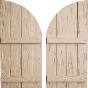 Ekena Millwork 11 in. x 36 in. Polyurethane Hand Hewn Two Board Joined ...