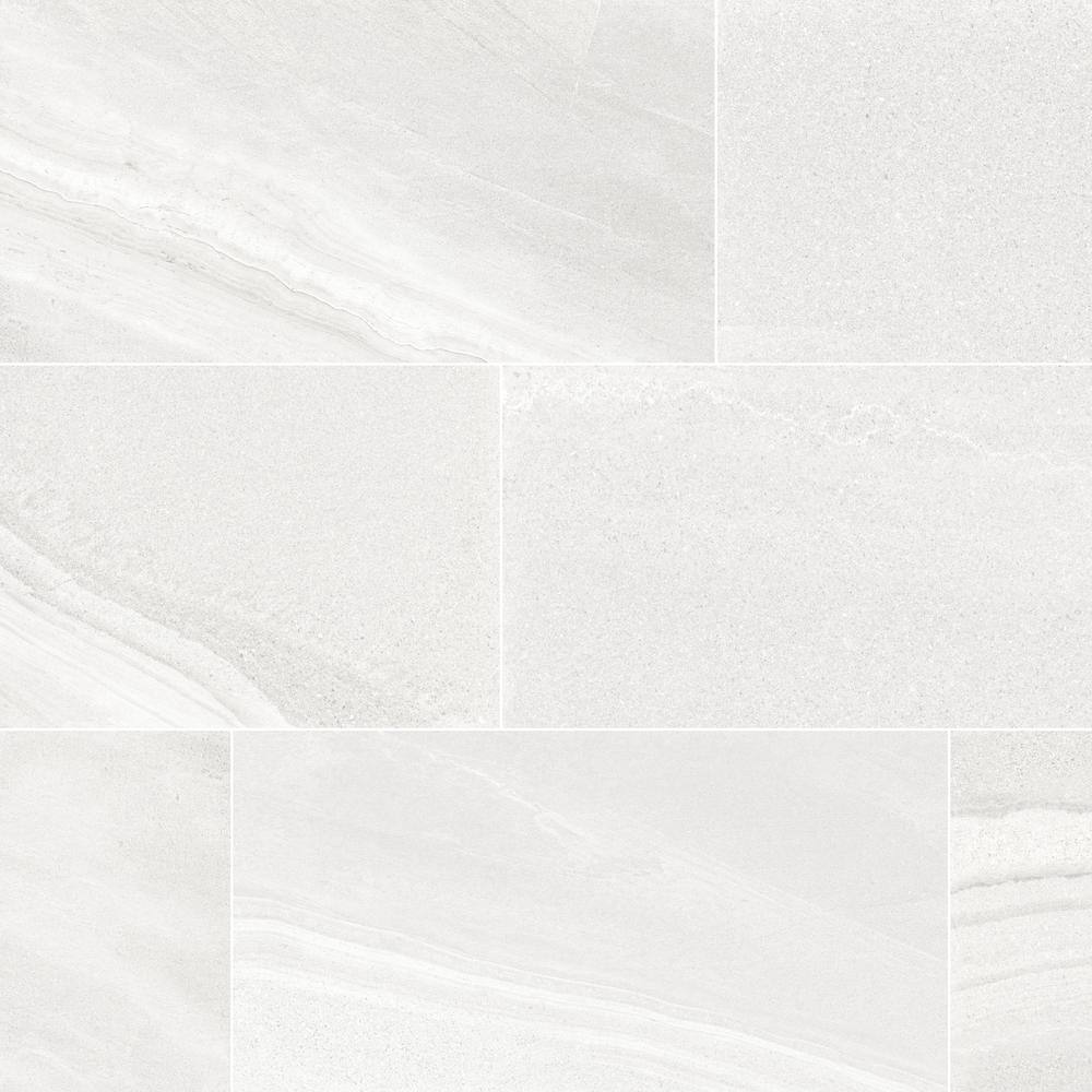 Reviews for Florida Tile Home Collection Seville White 12 in. x 24 in ...