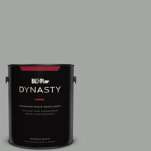 BEHR PREMIUM PLUS 8 oz. #PPU25-04 Sharkskin Suit Flat Interior/Exterior ...