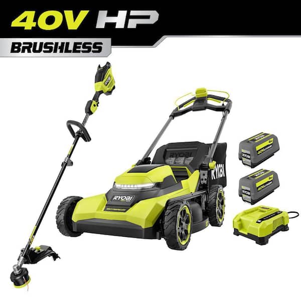 Reviews for RYOBI 40V HP Brushless 21 in. Cordless Battery Walk Behind ...