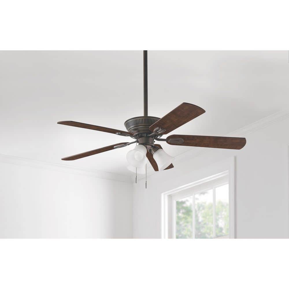 Reviews for Hampton Bay Glendale III 52 in. LED Indoor Oil Rubbed ...