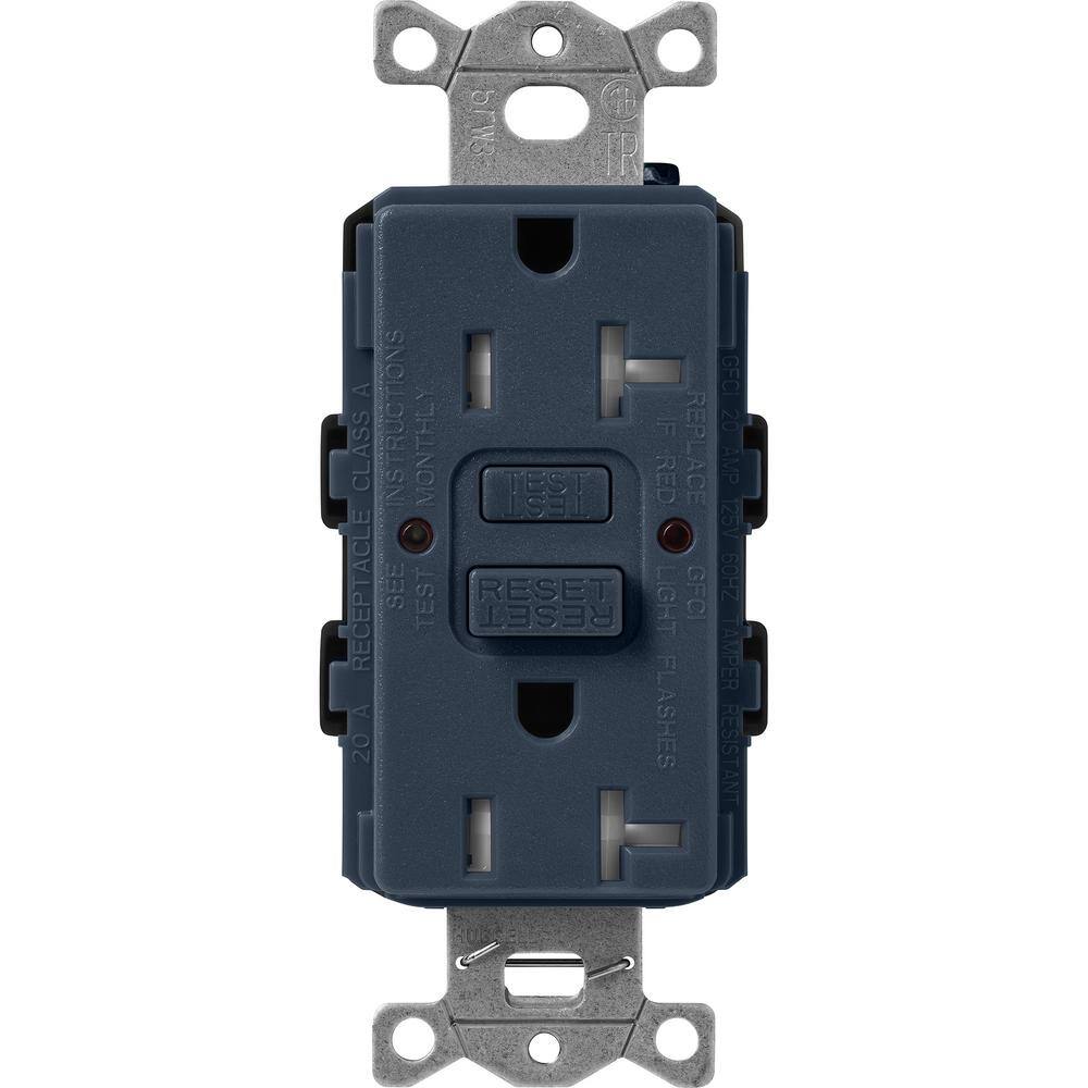 Lutron Satin Colors 20 Amp Tamper-Resistant GFCI Duplex Receptacle ...