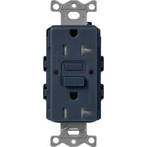 Lutron Claro 15-Amp Tamper-Resistant Duplex Receptacle, Deep Sea (SCRS ...