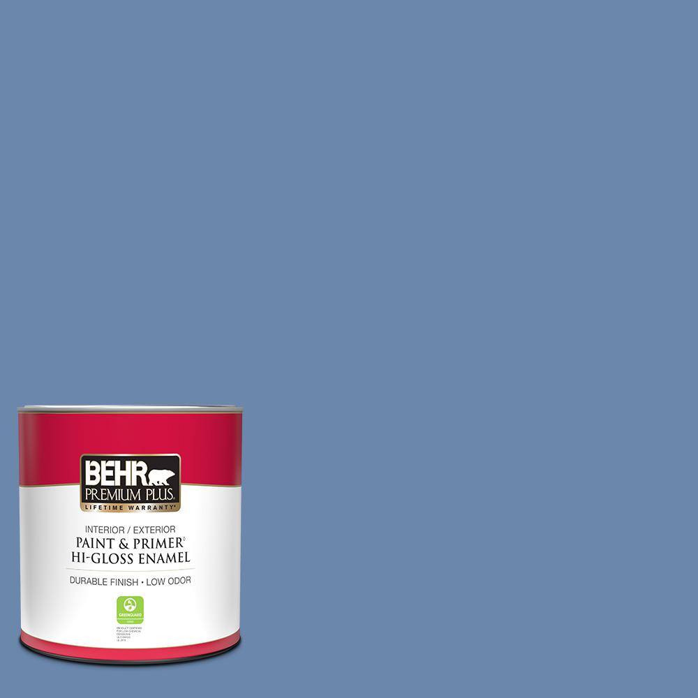 Have a question about BEHR PREMIUM PLUS 1 qt. #M530-5 Cowgirl Blue Hi ...