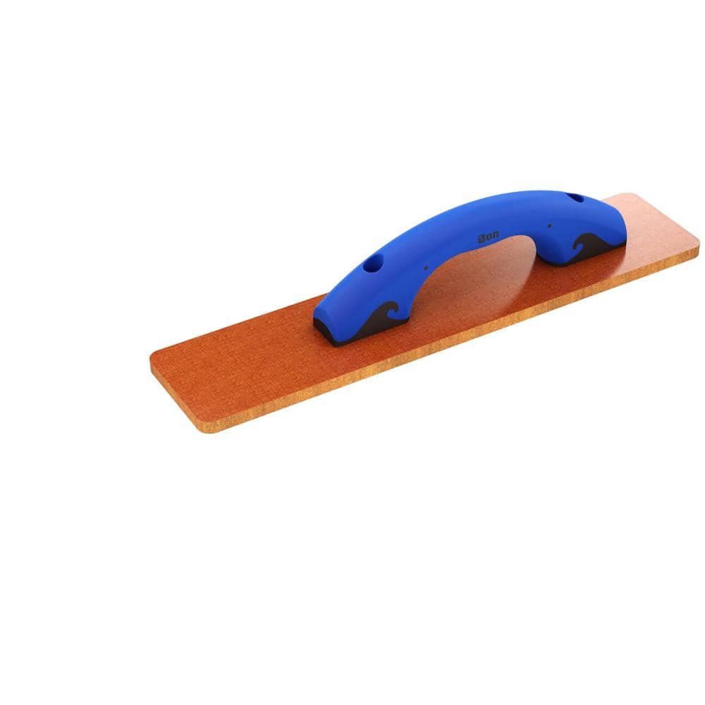 Bon Tool 16 in. x 3-1/2 in. Square End Laminated Canvas-Resin Float ...