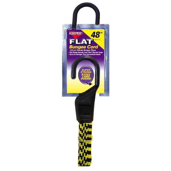 Keeper 48 in. Flat Bungee Cord 06115 - The Home Depot