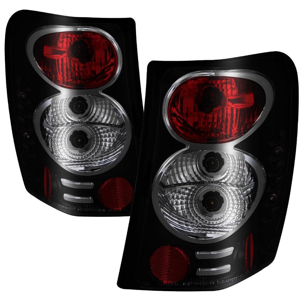 Spyder Auto Jeep Grand Cherokee 99-04 Euro Style Tail Lights - Black ...