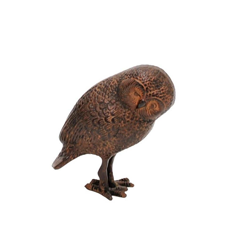 ACHLA DESIGNS Achla Designs Indoor Outdoor Saw Whet Owl Statue, 6.75 ...