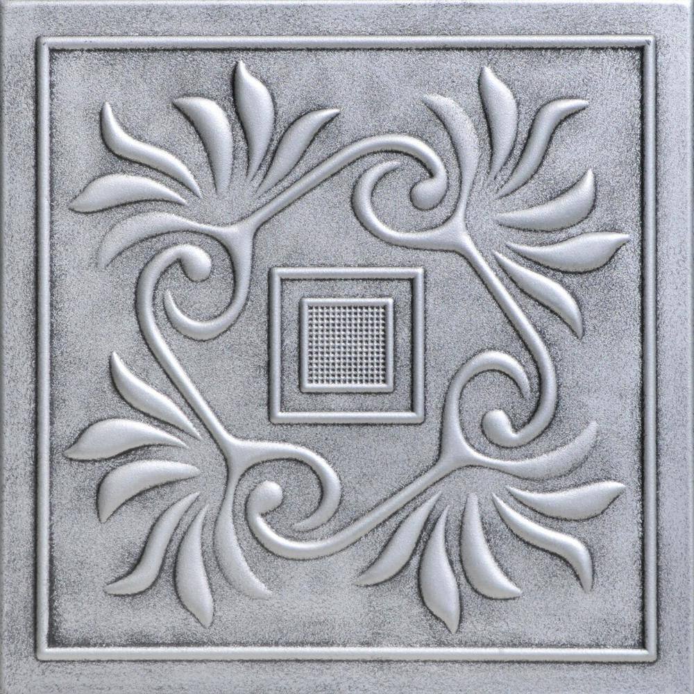 A La Maison Ceilings Cockatoos Antique Silver 1.6 ft. x 1.6 ft ...