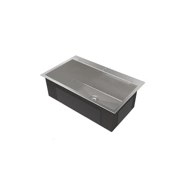 Reviews for Dyiom 32" x 19" x 10 in. Embedded Single Bowl Kitchen Deep ...