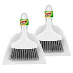 HDX Jumbo 15 in. Angle Broom with Dustpan 2132