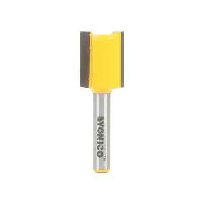 Yonico 1/4 in. Dia Carbide Tipped Straight 1/4 in. Shank Router Bit 14155q