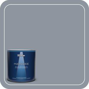 BEHR ULTRA 1 gal. #PPF-28 Blue Dusk Extra Durable Satin Enamel Interior ...