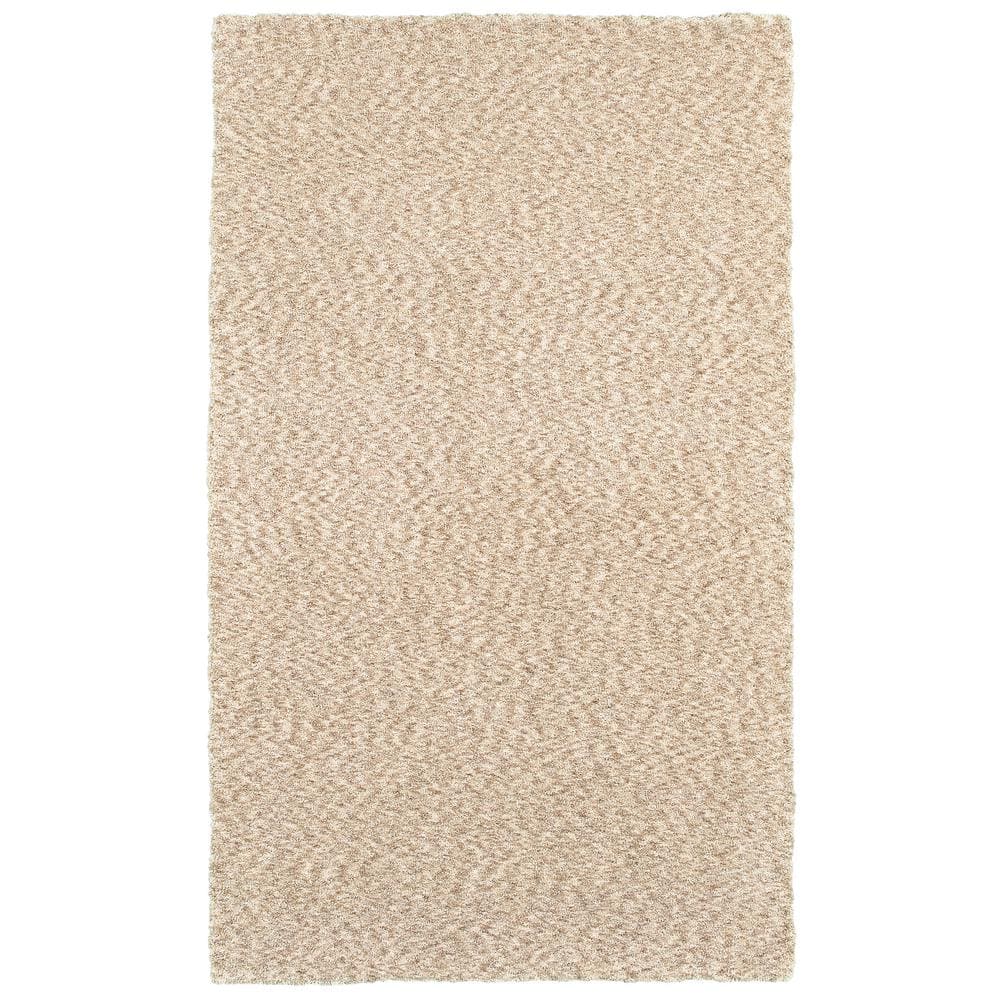 Reviews for AVERLEY HOME Henley Tan/Tan 6 ft. x 9 ft. Solid Shag Area ...