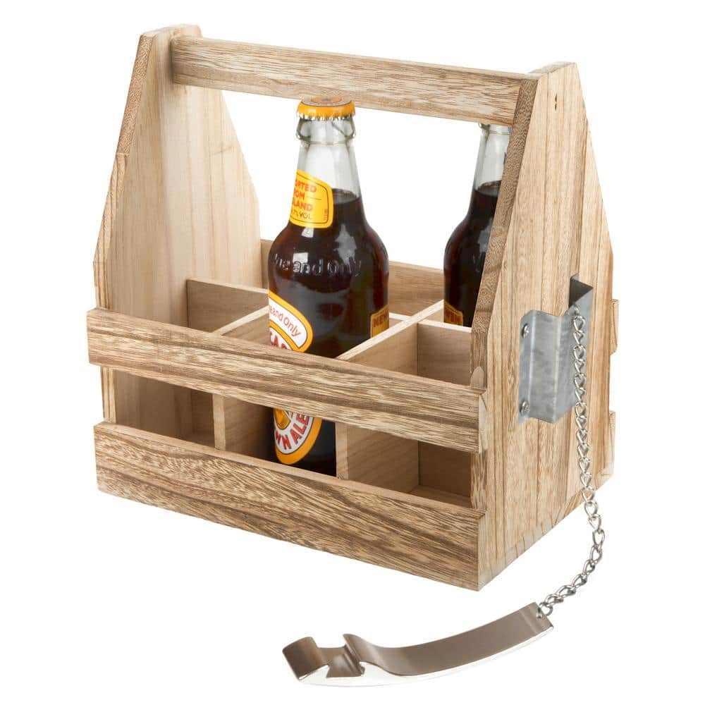 Artland Mixology Beer Caddy with Opener-22110A - The Home Depot