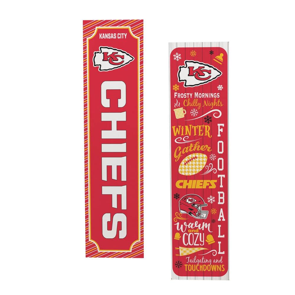 Evergreen Enterprises 47 in. Double Sided Leaner Porch Sign, Kansas ...