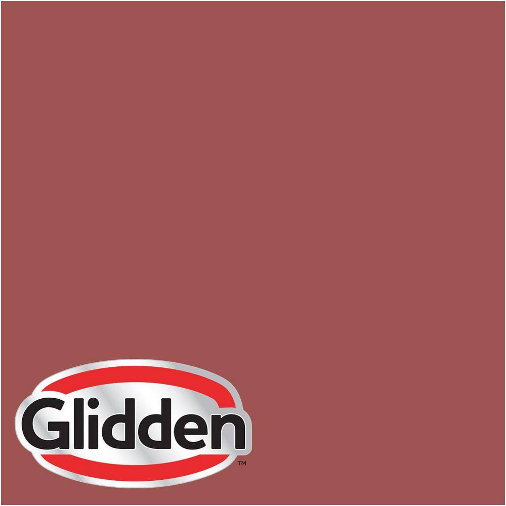 Glidden Premium 1-gal. #HDGR63 Salsa Red Semi-Gloss Latex Exterior ...