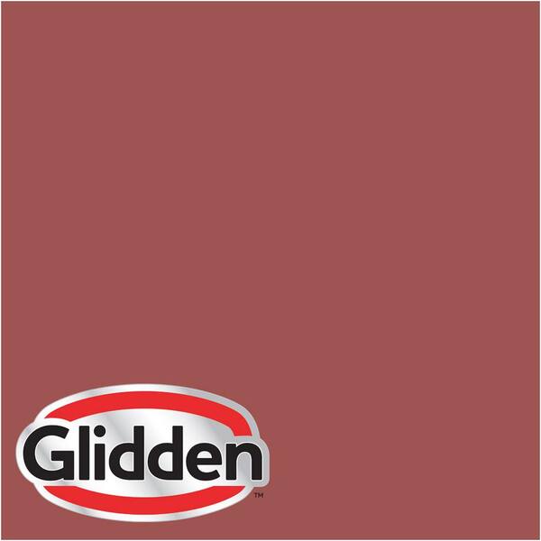 Glidden Premium 1-gal. #HDGR63 Salsa Red Semi-Gloss Latex Exterior ...