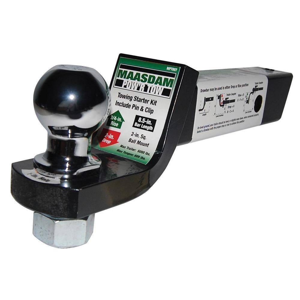 Maasdam Pow'R Tow 2 in. Drop Towing Starter Kit MPT007 - The Home Depot