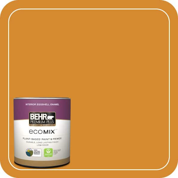 BEHR PREMIUM PLUS 1 qt. #S-H-300 Opulent Eggshell Enamel EcoMix Plant ...