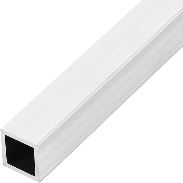 Wellco 48 in. x 3/4 in. x 1/16 in. Stainless Steel Fence Post For ...