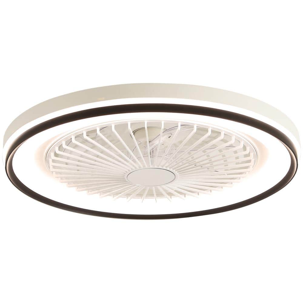 Tatahance 19 in. Smart Indoor White RGB Dimmable Led Enclosed Ceiling ...