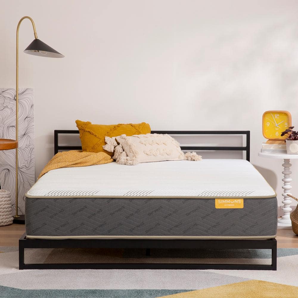 Simmons PeacefulSleep Hybrid Full Medium 11.5 in. Mattress 700812712 ...