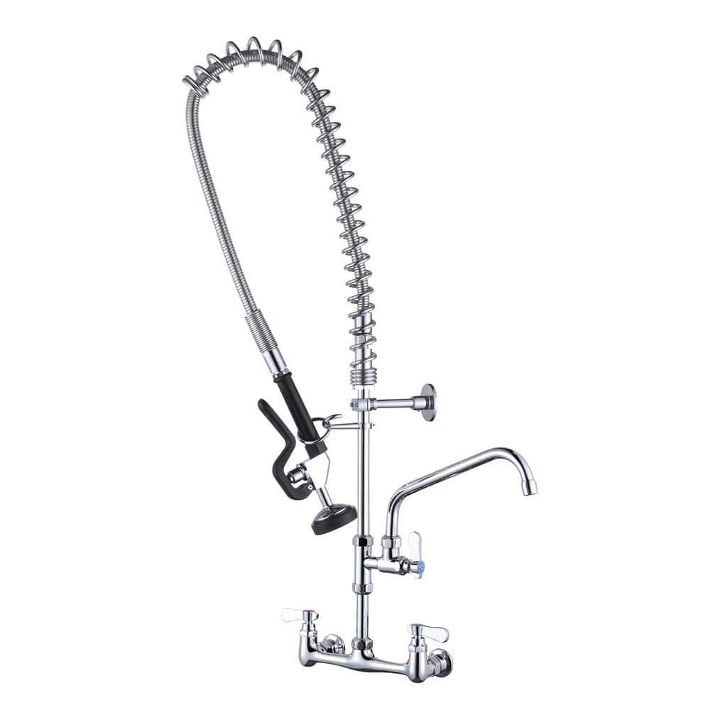 IVIGA Commercial Wall Mount Triple-Handle Pull Down Sprayer Kitchen ... IVIGA Commercial Wall Mount Triple-Handle Pull Down Sprayer Kitchen ...