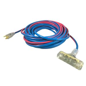 US Wire and Cable Extreme 100 ft. 12 / 3 Cold Weather Indoor/Outdoor ...