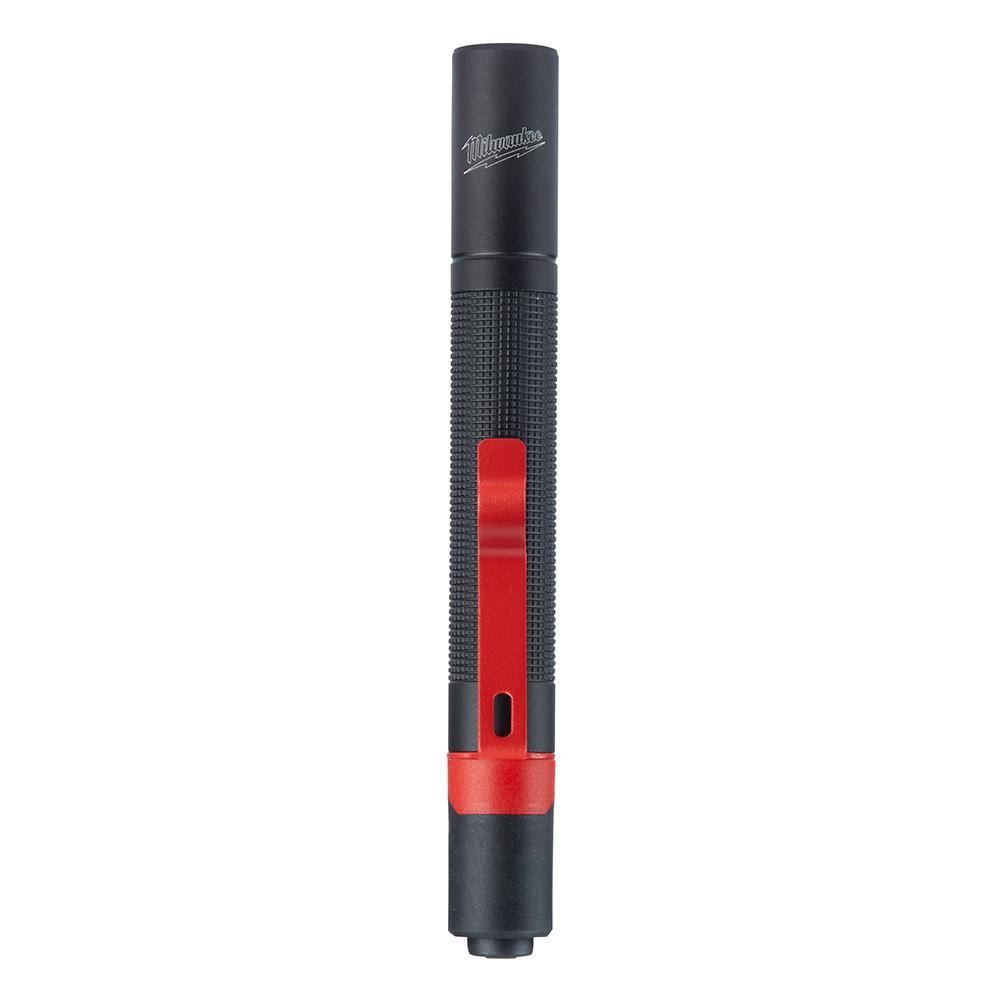 Milwaukee 100 Lumens Aluminum Pen Light with Clip 2105