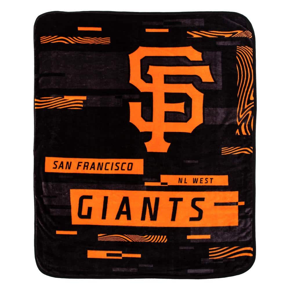THE NORTHWEST GROUP MLB Digitize Sf Giants Raschel Throw Blanket ...