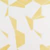 Ivy Hill Tile Eclipse Burst Yellow 7.79 in. x 8.98 in. Matte Porcelain ...