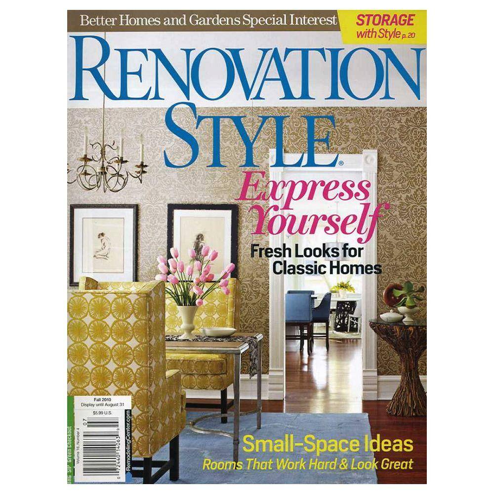 Better Homes and Gardens Renovation Style Magazine 14063 - The Home Depot