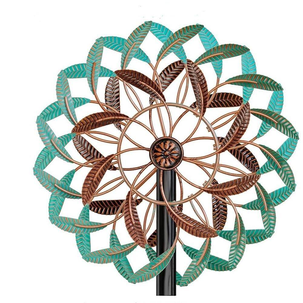 Wind Sculptures Wind Spinner with Metal Stake YNLIN234 - The Home Depot