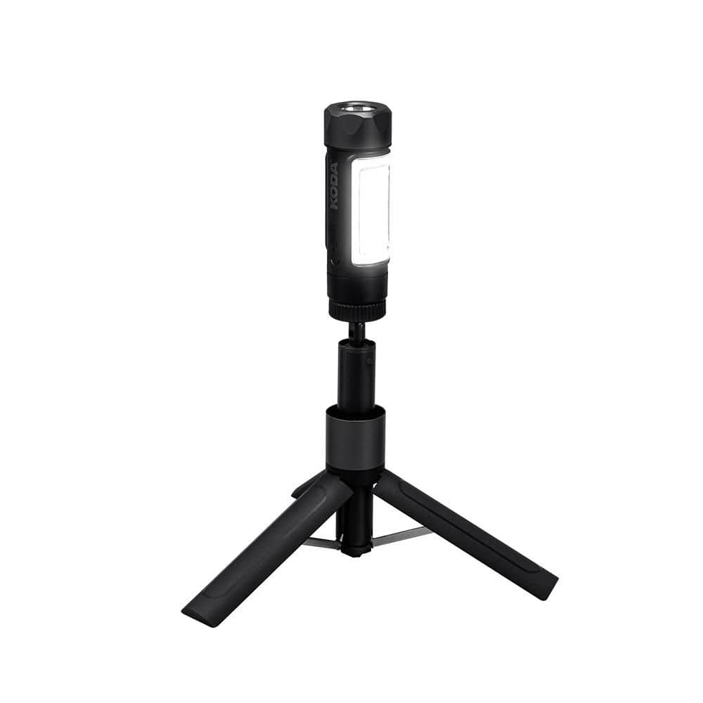 KODA 500 Lumen Rechargeable Portable Tripod LED Work Light with ...