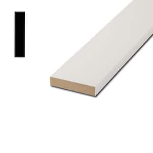 1 in. x 4 in. x 8 ft. Primed MDF Board (Common: 11/16 in. x 3-1/2 in. x ...