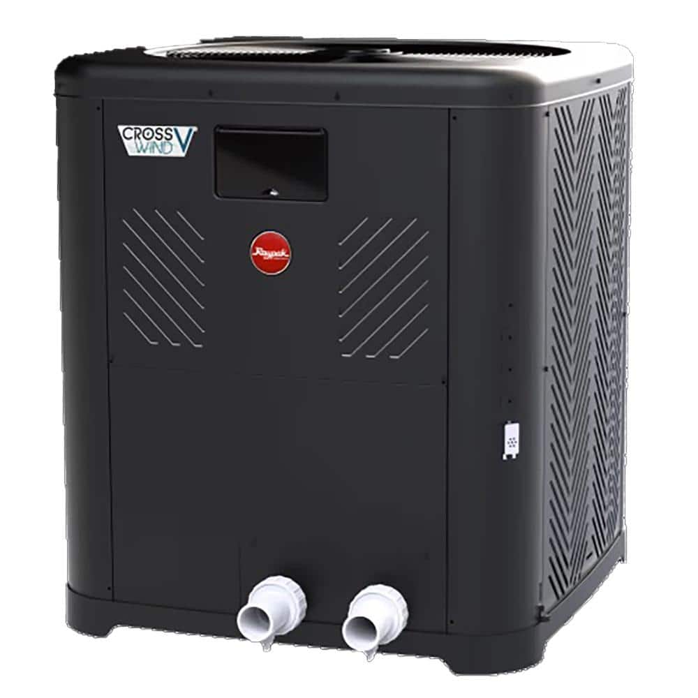 Raypak Crosswind V 6550EHT08 118.000 BTU Electric Heat Pump Pool Heater TWPH6550EHT08_A - The ...