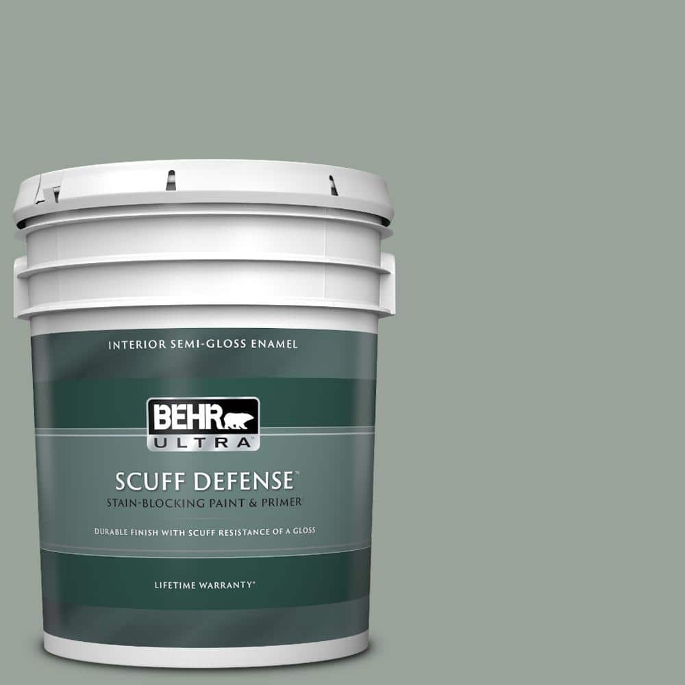 BEHR ULTRA 5 gal. #700F-4 Pinedale Shores Extra Durable Semi-Gloss ... BEHR ULTRA 5 gal. #700F-4 Pinedale Shores Extra Durable Semi-Gloss ...